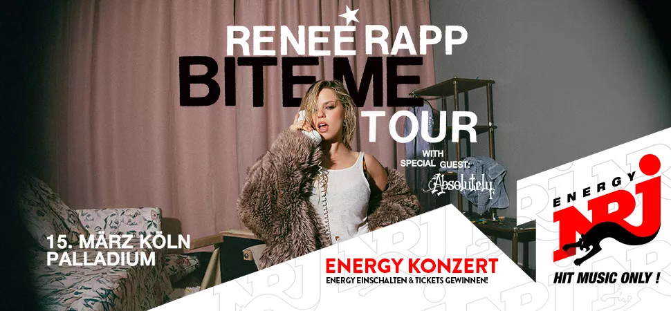 Renée Rapp mit ihrer "Bite Me"-Tour - Präsentiert von ENERGY | RADIO ENERGY